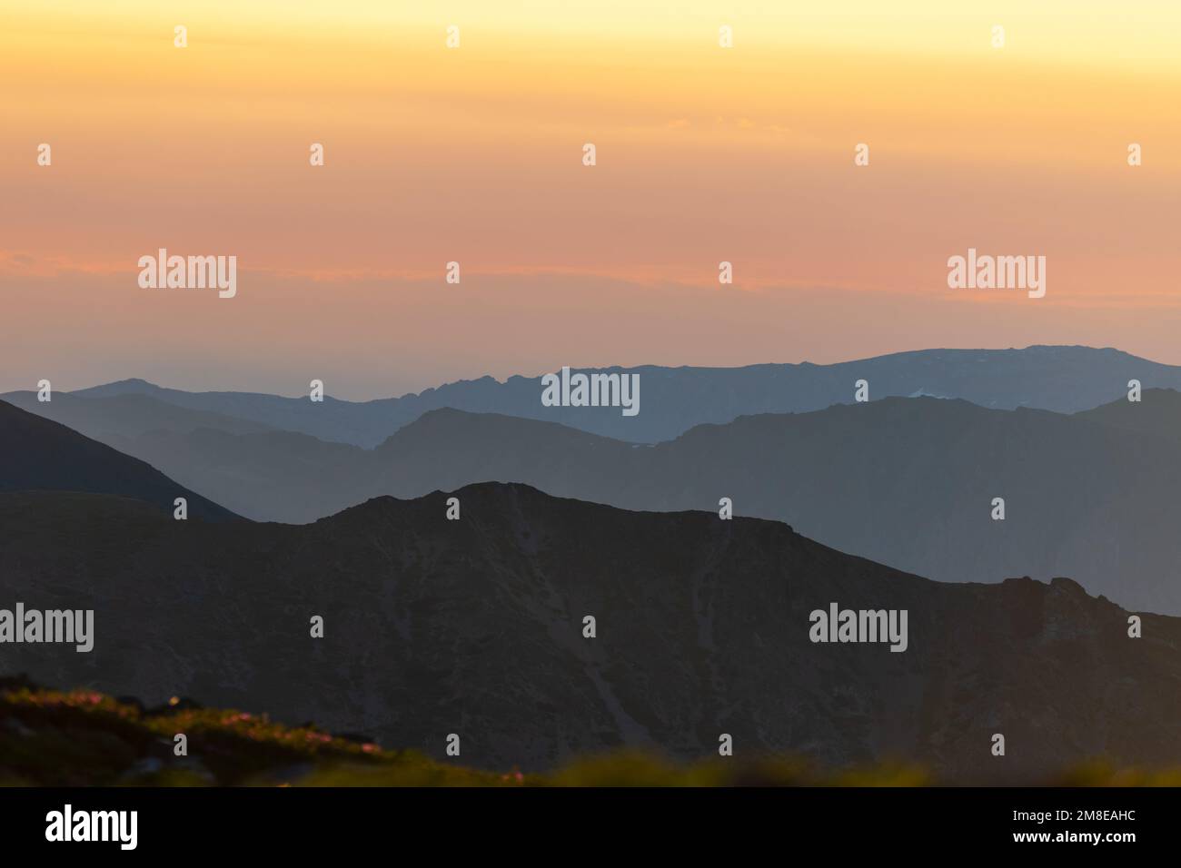 Pastel sunset views in Yukon Territory, Canada during midnight sun ...