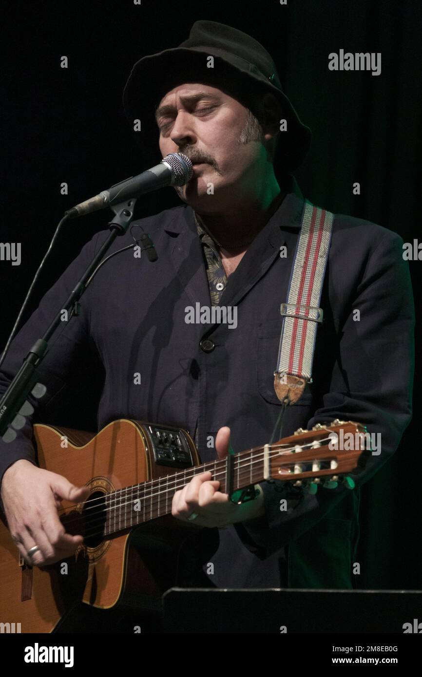 Madrid, Spain. 13th Jan, 2023. Singer Stuart Ashton Staples from the ...