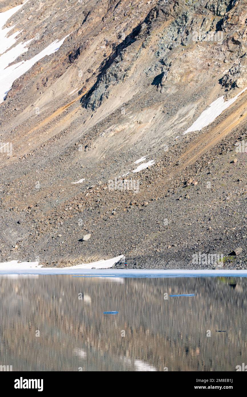 Canada alaska border aerial hi-res stock photography and images - Alamy