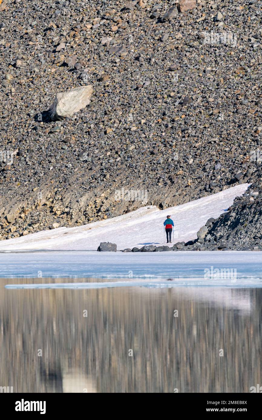 Canada alaska border aerial hi-res stock photography and images - Alamy