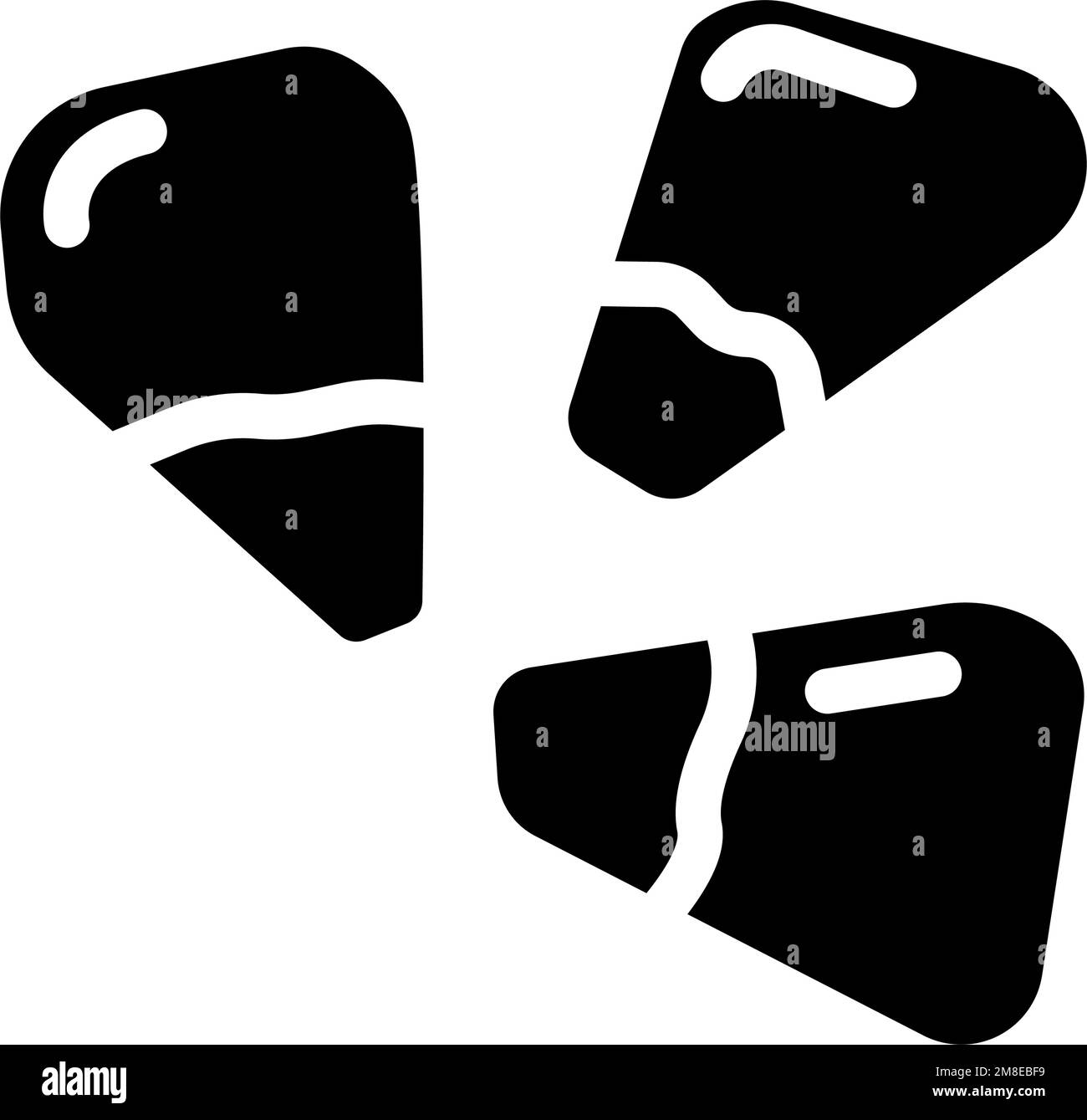 grain pomegranate red fruit glyph icon vector illustration Stock Vector ...