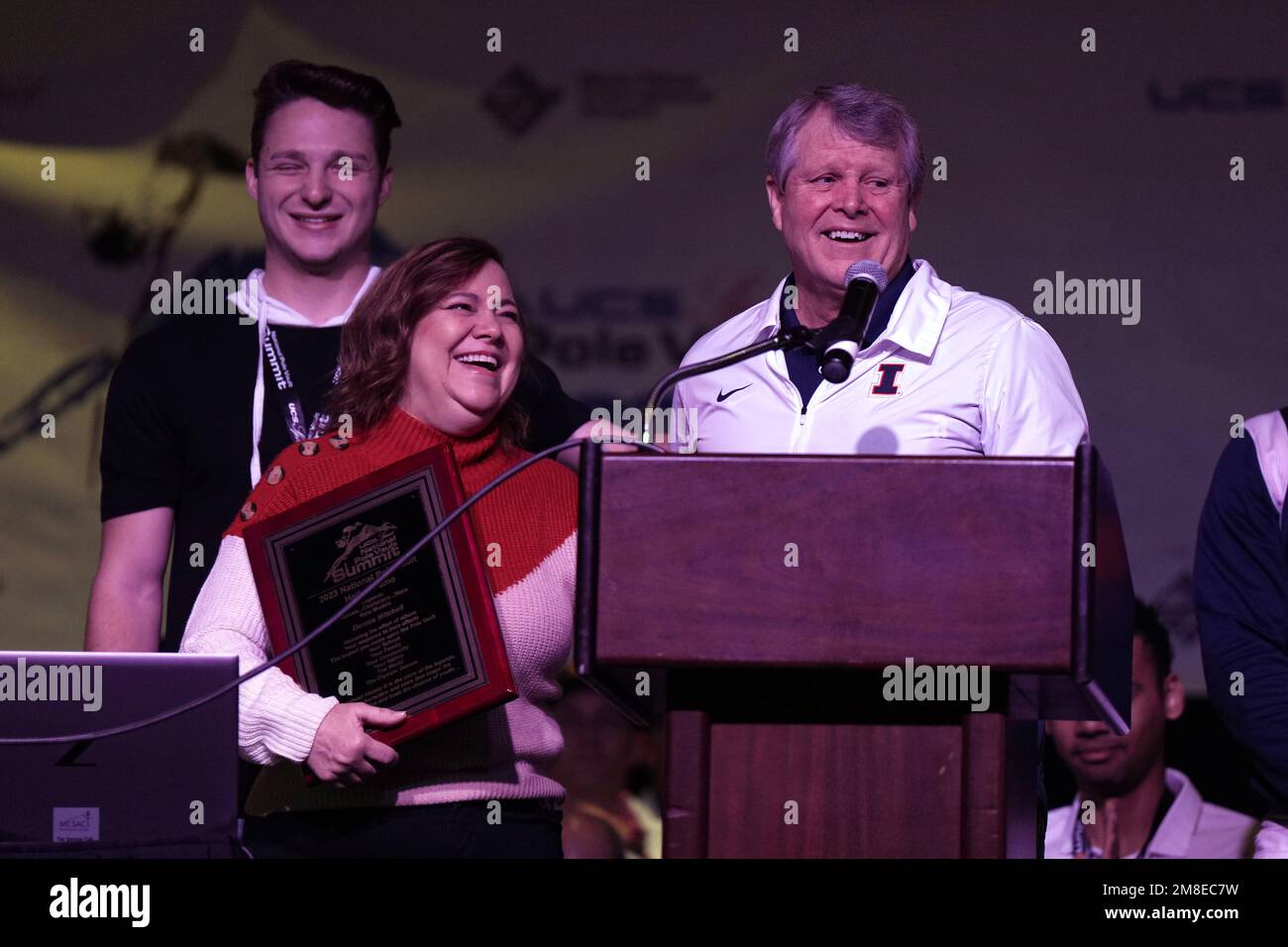 Hall of Fame inductee and Illinois Fighting Illini coach Dennis ...