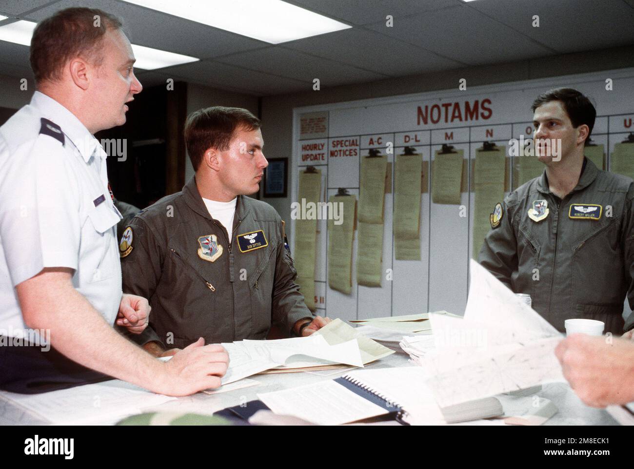 MASTER SGT. Larry Coleman, left, non-commissioned officer in charge of ...
