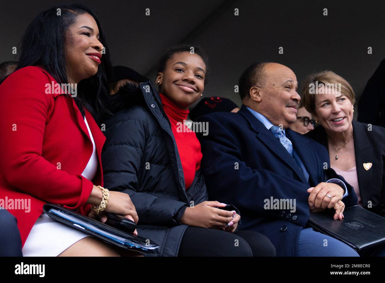 Boston, MA, USA. 13th Jan, 2023. Arndrea Waters King, Yolanda Renee ...