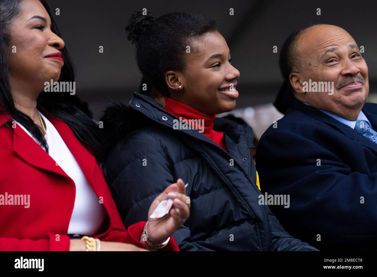 Boston, MA, USA. 13th Jan, 2023. Arndrea Waters King, Yolanda Renee ...