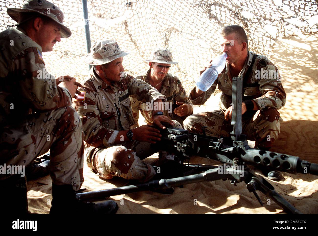 A sergeant first class with the 24th Infantry Division (Mechanized ...