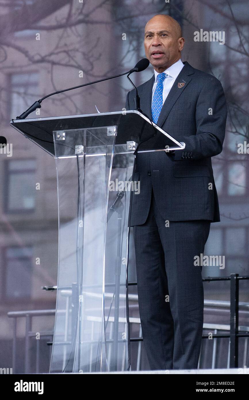 Boston, MA, USA. 13th Jan, 2023. Former Governor Deval Patrick at ‘The ...