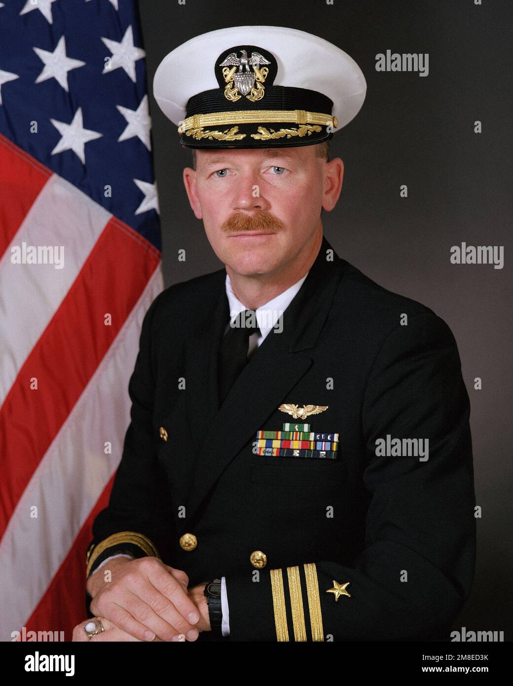 Commander Walter C. Joller, USN (covered). Country: Unknown Stock Photo ...