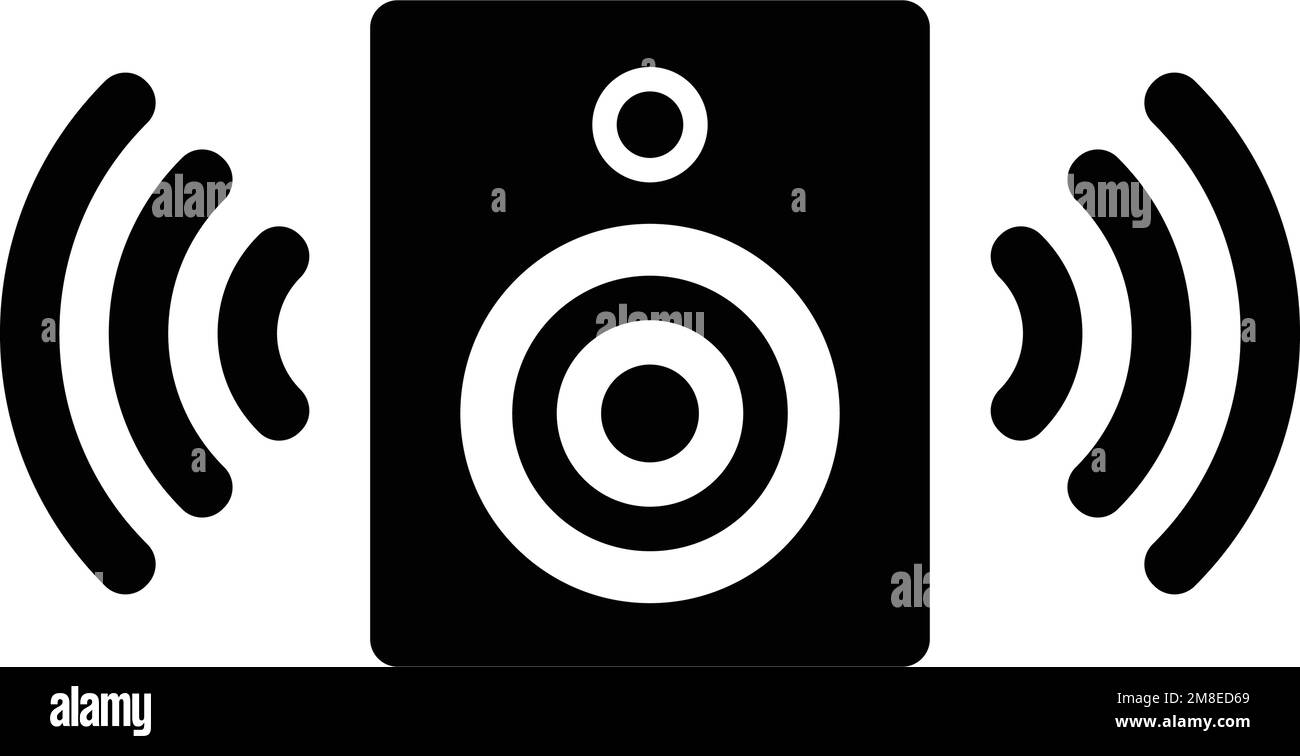 Loudspeaker icon Stock Vector Images - Alamy