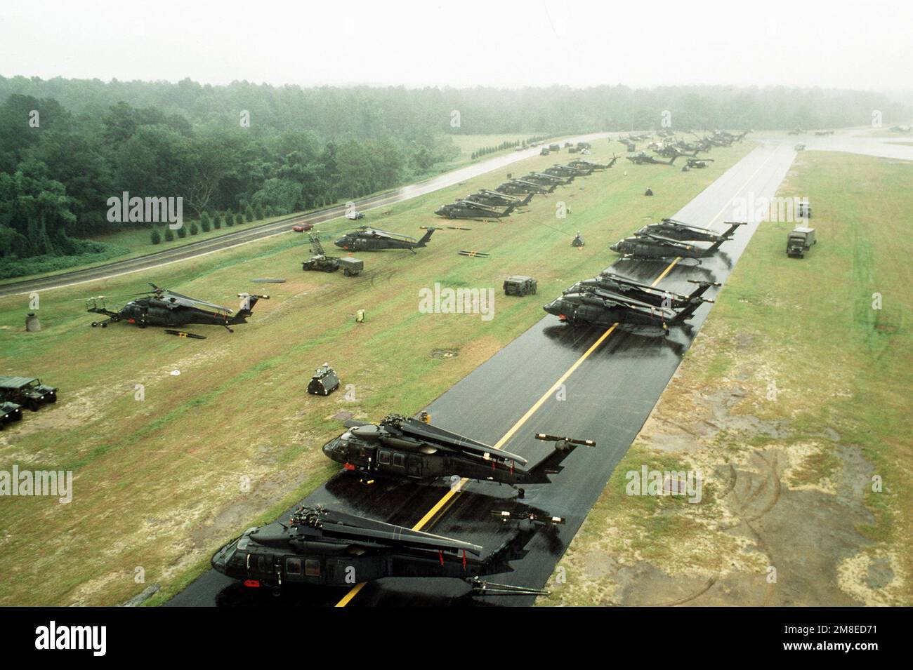 UH-60 Black Hawk (Blackhawk) helicopters are readied for shipment to ...