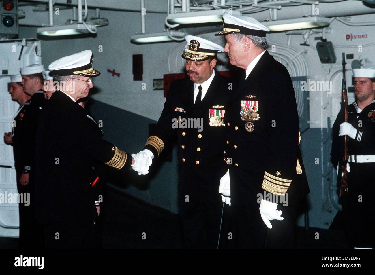 VADM ADM Leon A. Edney, Supreme Allied Commander, Atlantic ...