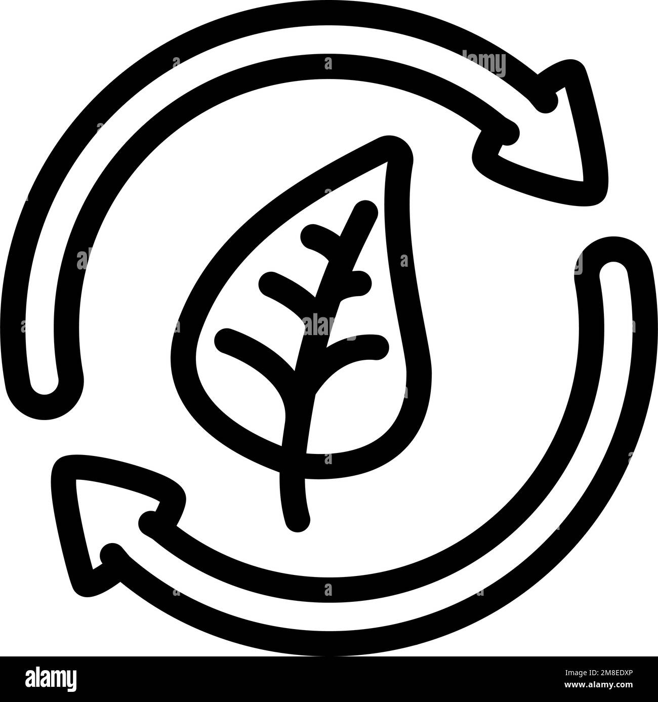 eco esg line icon vector. eco esg sign. isolated contour symbol black ...