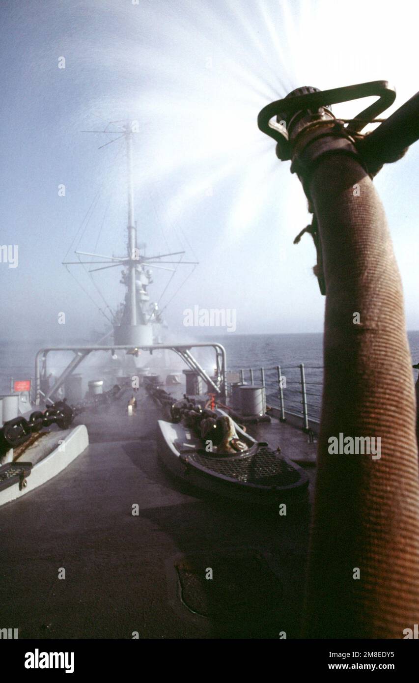 The Nuclear-Biological-Chemical (NBC) countermeasure water washdown ...