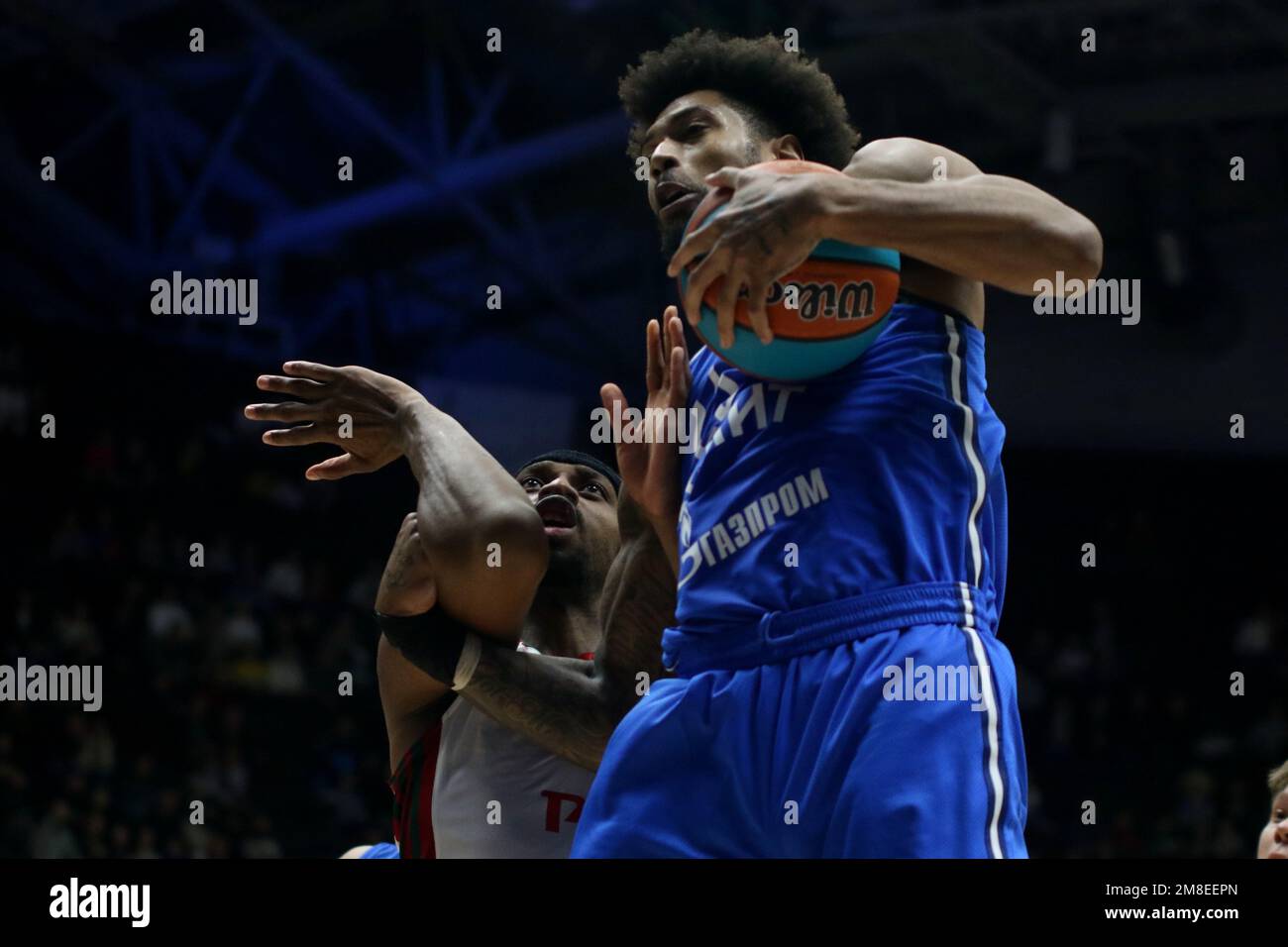 Saint Petersburg, Russia, 10 January 2023: Basketball, VTB United ...