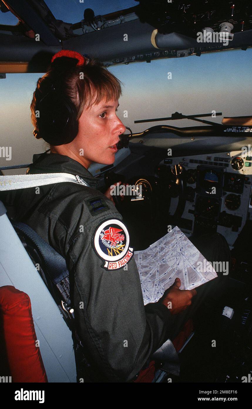 CAPT. Katarina S. Bentler, the pilot of a 350th Aerial Refueling ...