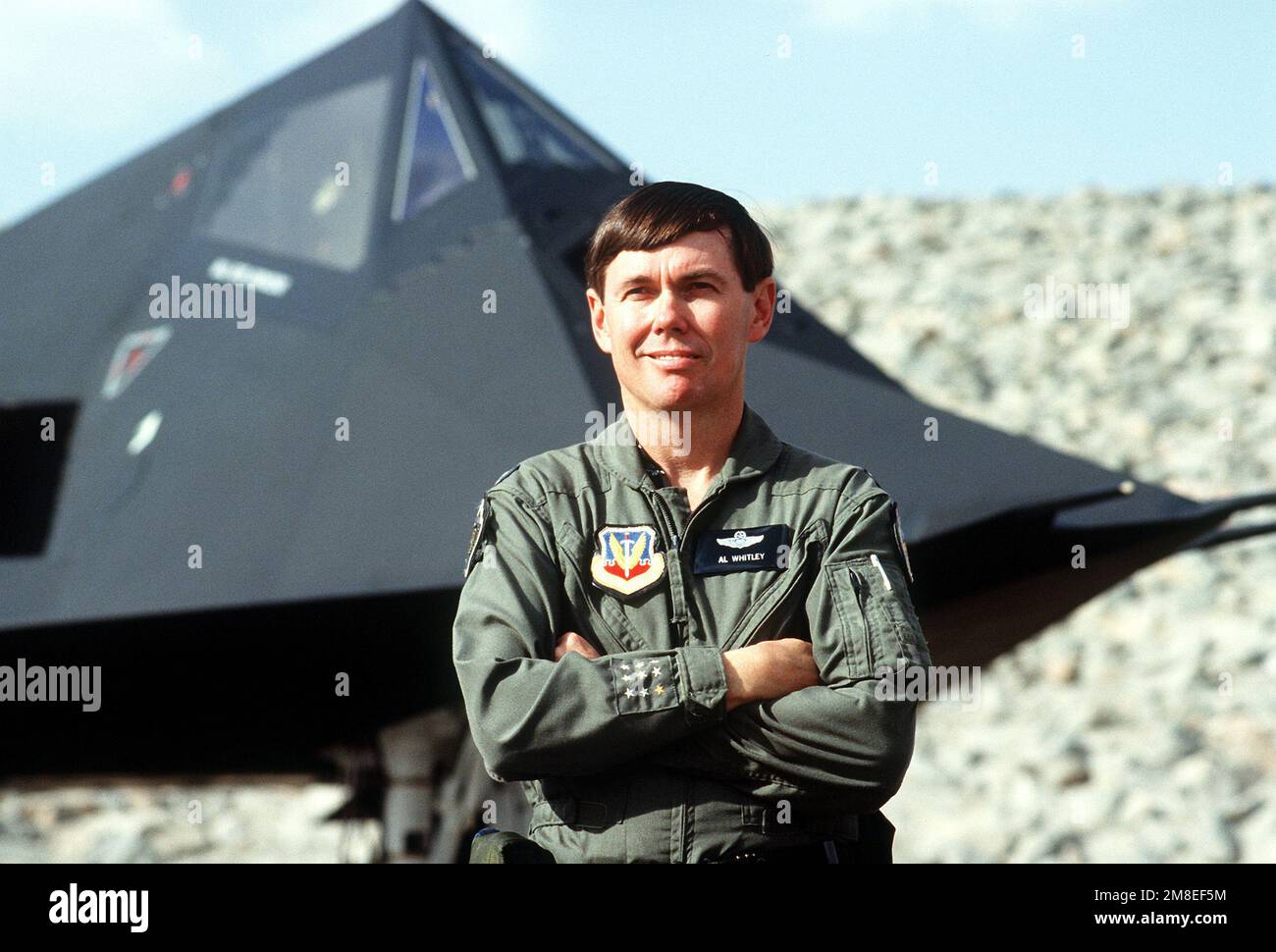 COL. Alton Whitley, commanding officer of the 37th Tactical Fighter ...