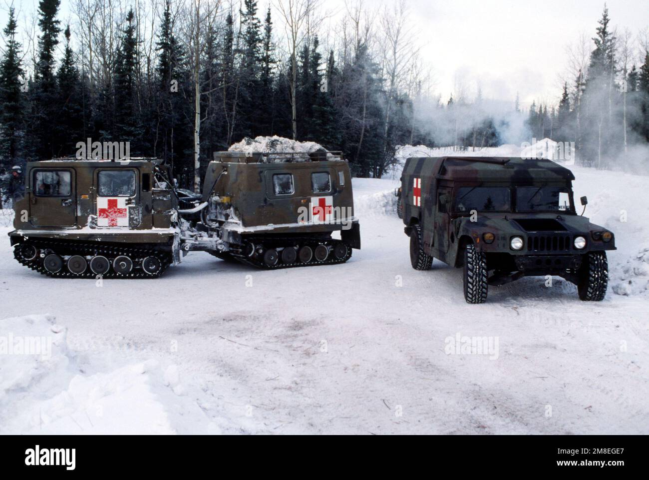 A soldier drives an M998 High-Mobility Multipurpose Wheeled Vehicle ...