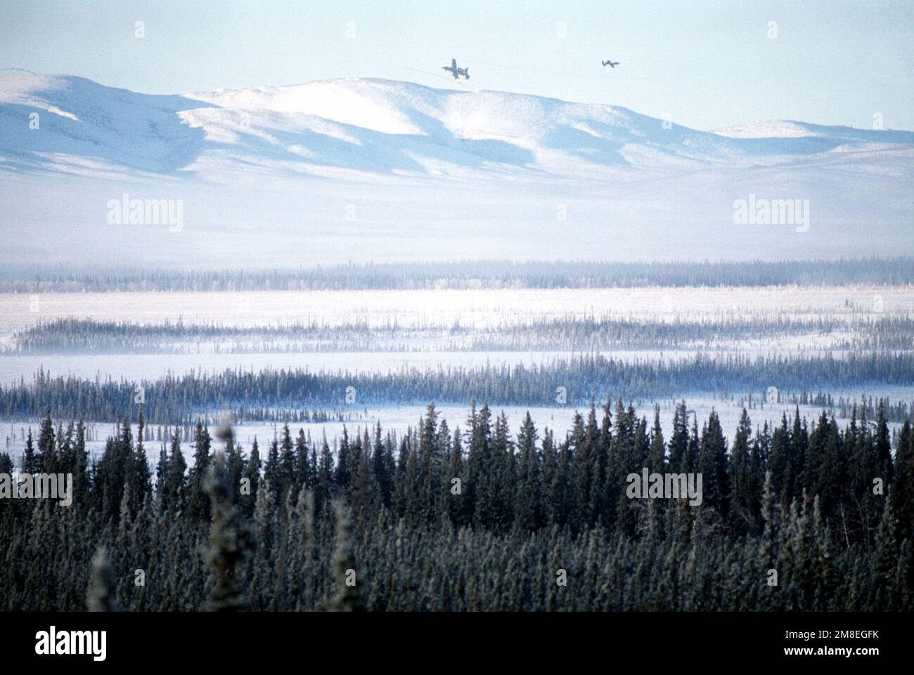 Two A-10A Thunderbolt aircraft from the 343rd Tactical Fighter Wing ...