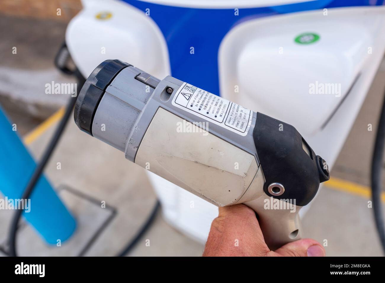 CHAdeMO EV Charging Plug Electric car charging plug at the NRMA ...