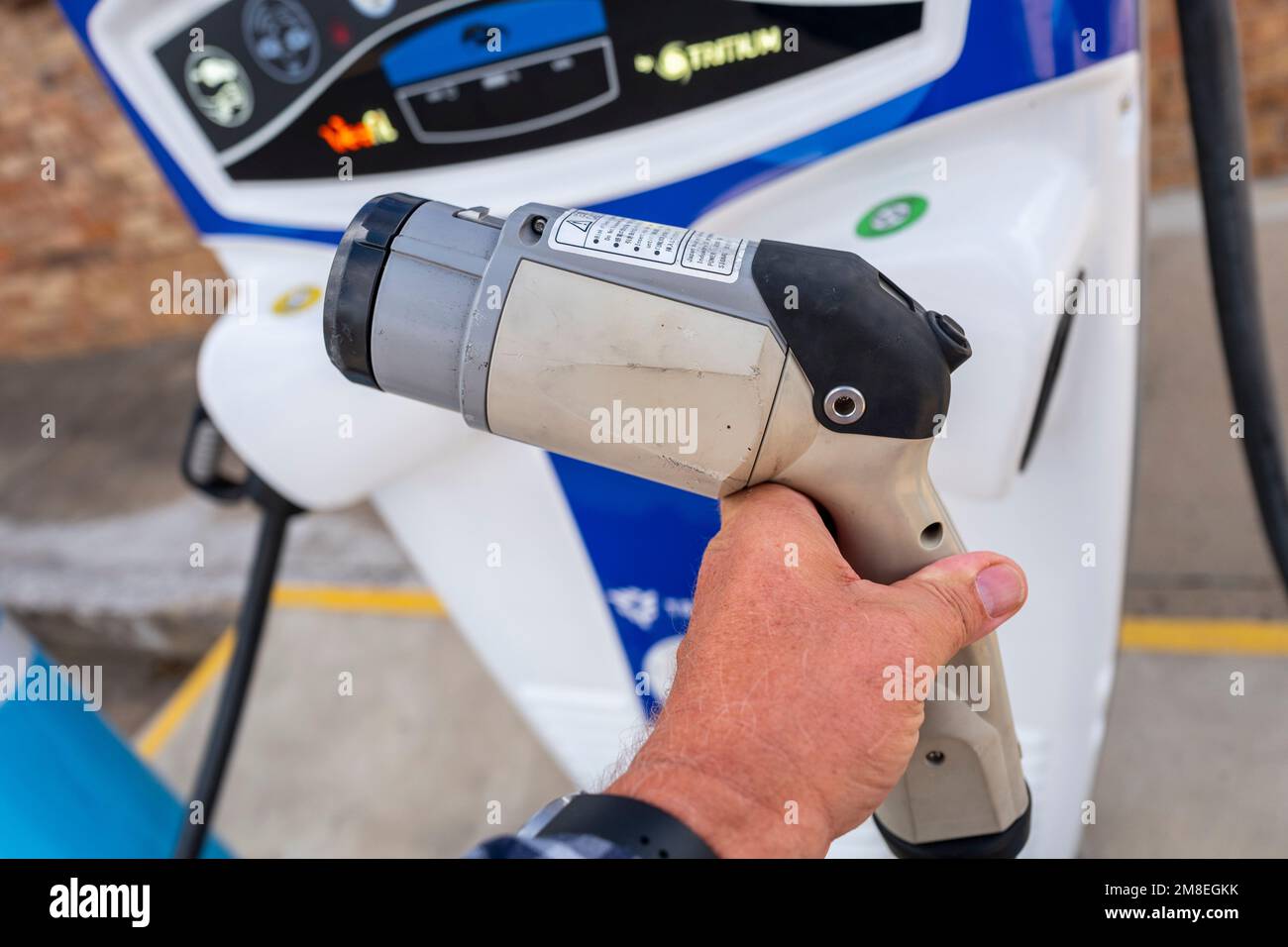 CHAdeMO EV Charging Plug Electric car charging plug at the NRMA ...