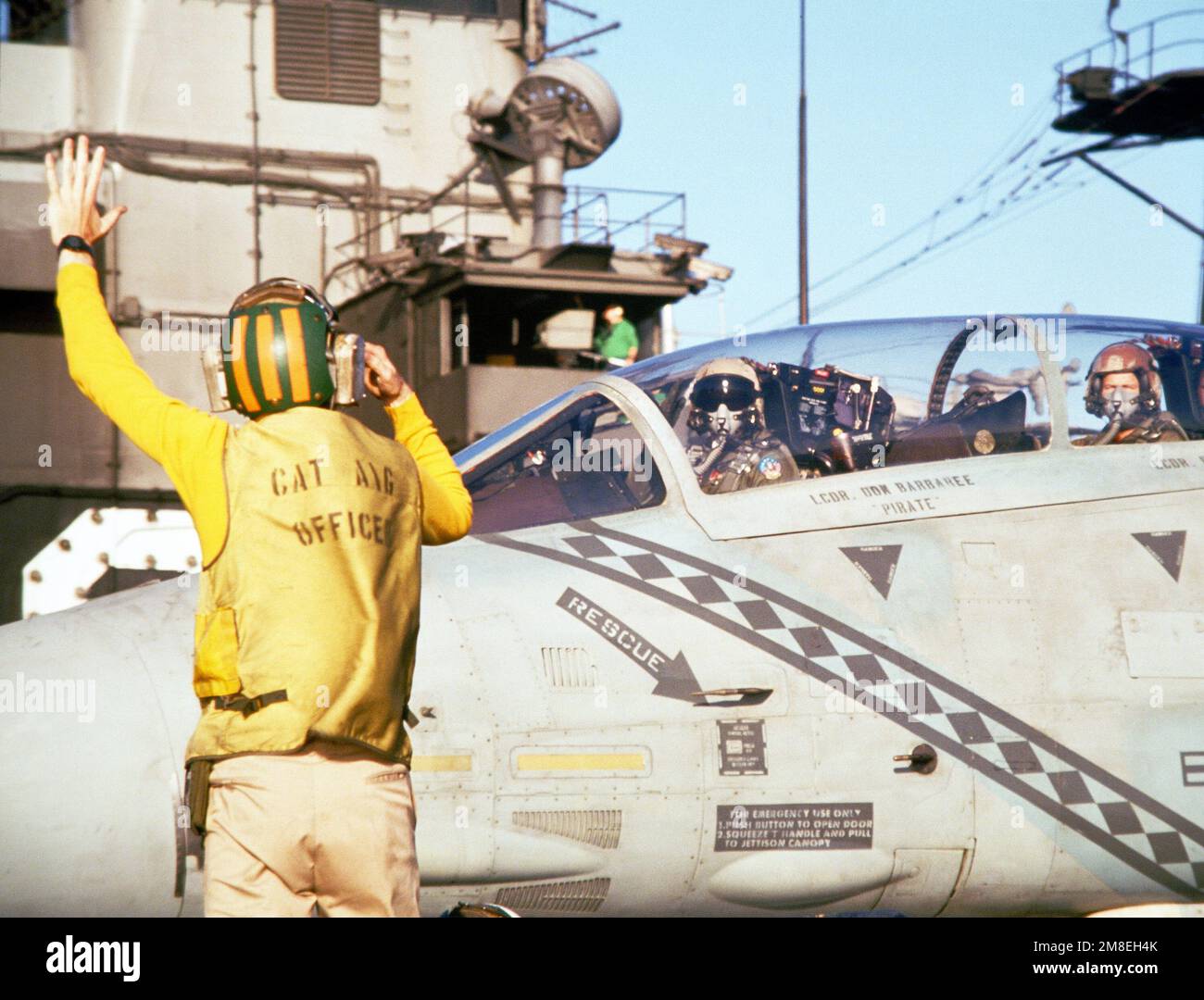 Arresting gear officer hi-res stock photography and images - Alamy