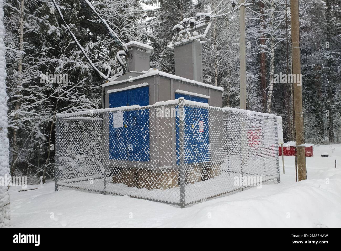 Russian Federation. Leningrad region, near the city of St. Petersburg ...