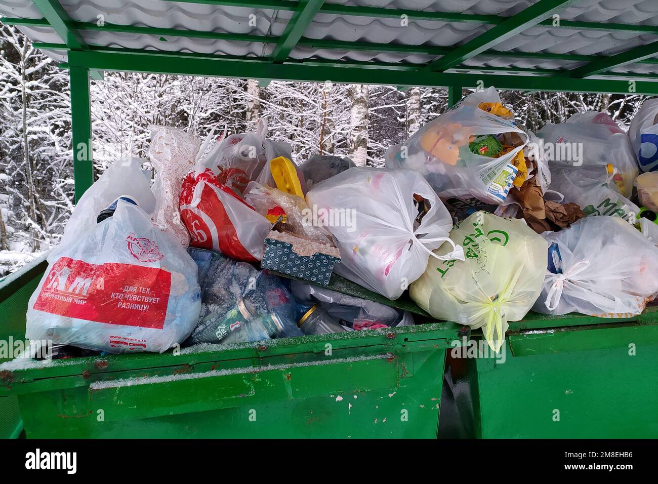 Russian Federation. Leningrad region, near the city of St. Petersburg ...