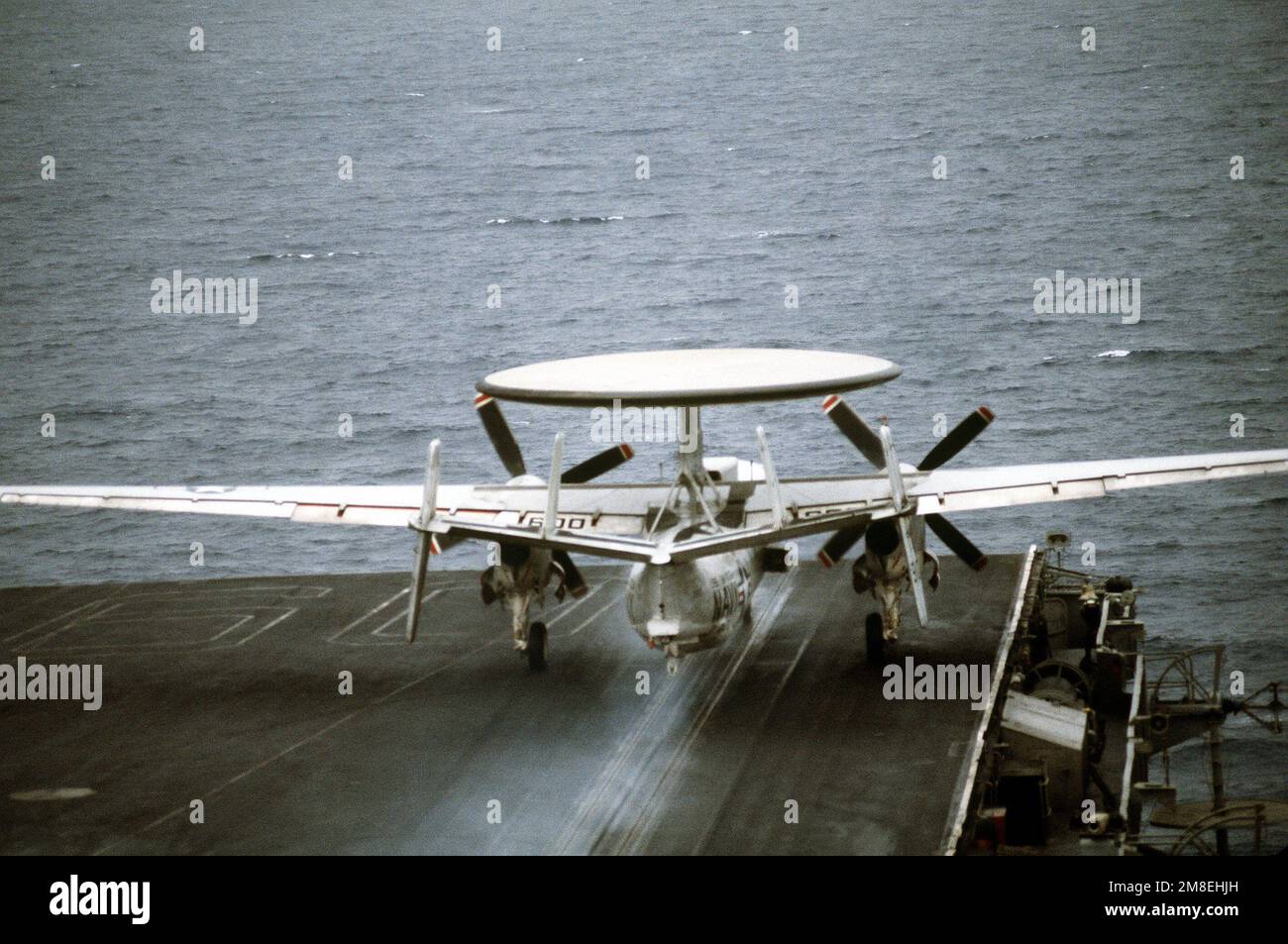 A Carrier Airborne Early Warning Squadron 125 (VAW-125) E-2C Hawkeye ...