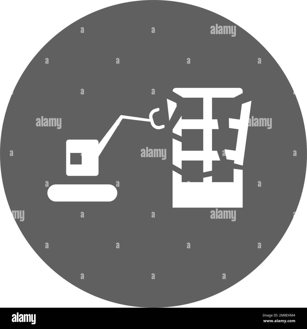 Demolition project Stock Vector Images - Alamy