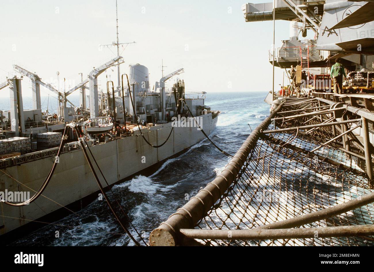 The aircraft carrier USS SARATOGA (CV-60) conducts an underway ...