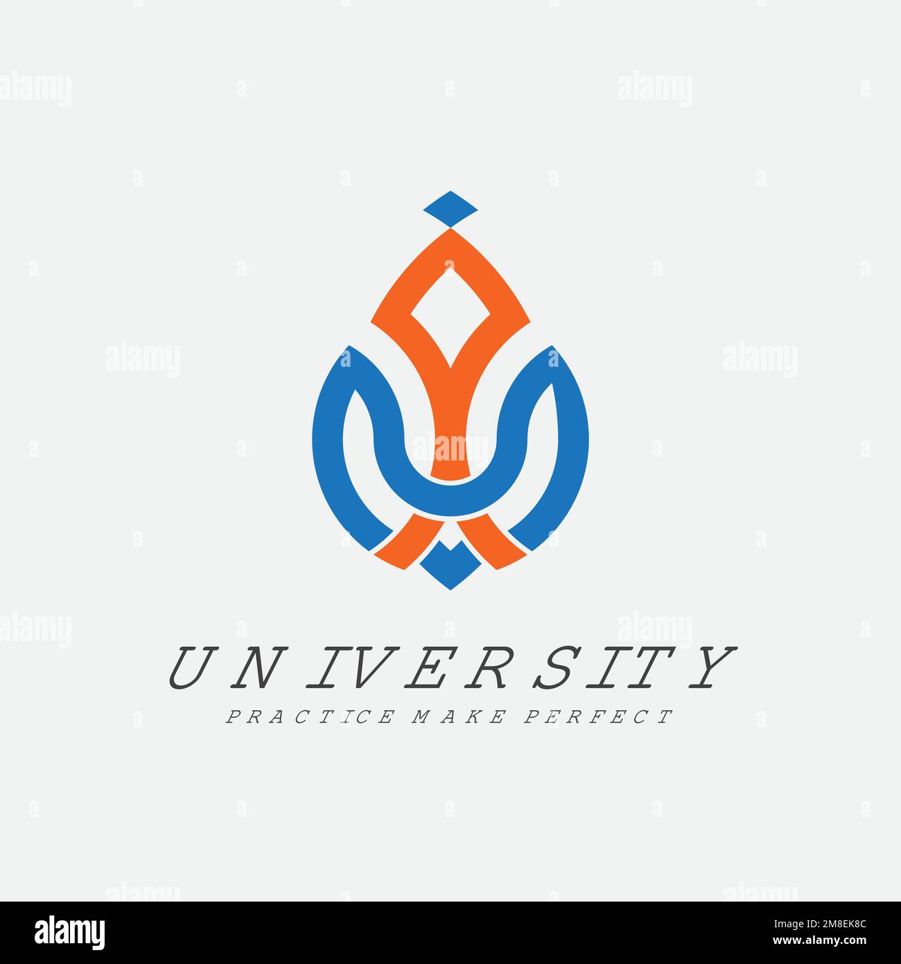 university emblem logo premium vector Stock Vector Image & Art - Alamy