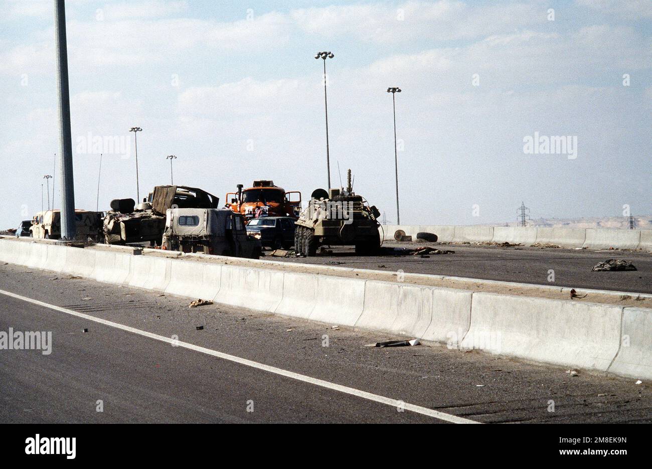 An American M998 High-Mobility Multipurpose Wheeled Vehicle (HMMWV ...