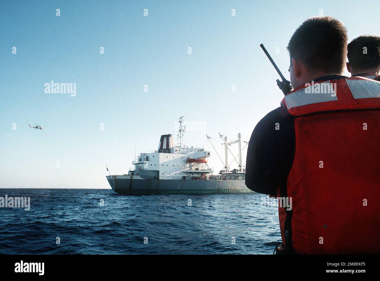 A Member of a U.S. Coast Guard Law Enforcement Detachment (LEDET ...