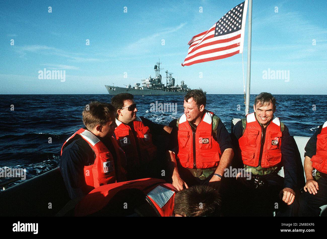 Members of a U.S. Coast Guard Law Enforcement Detachment (LEDET ...
