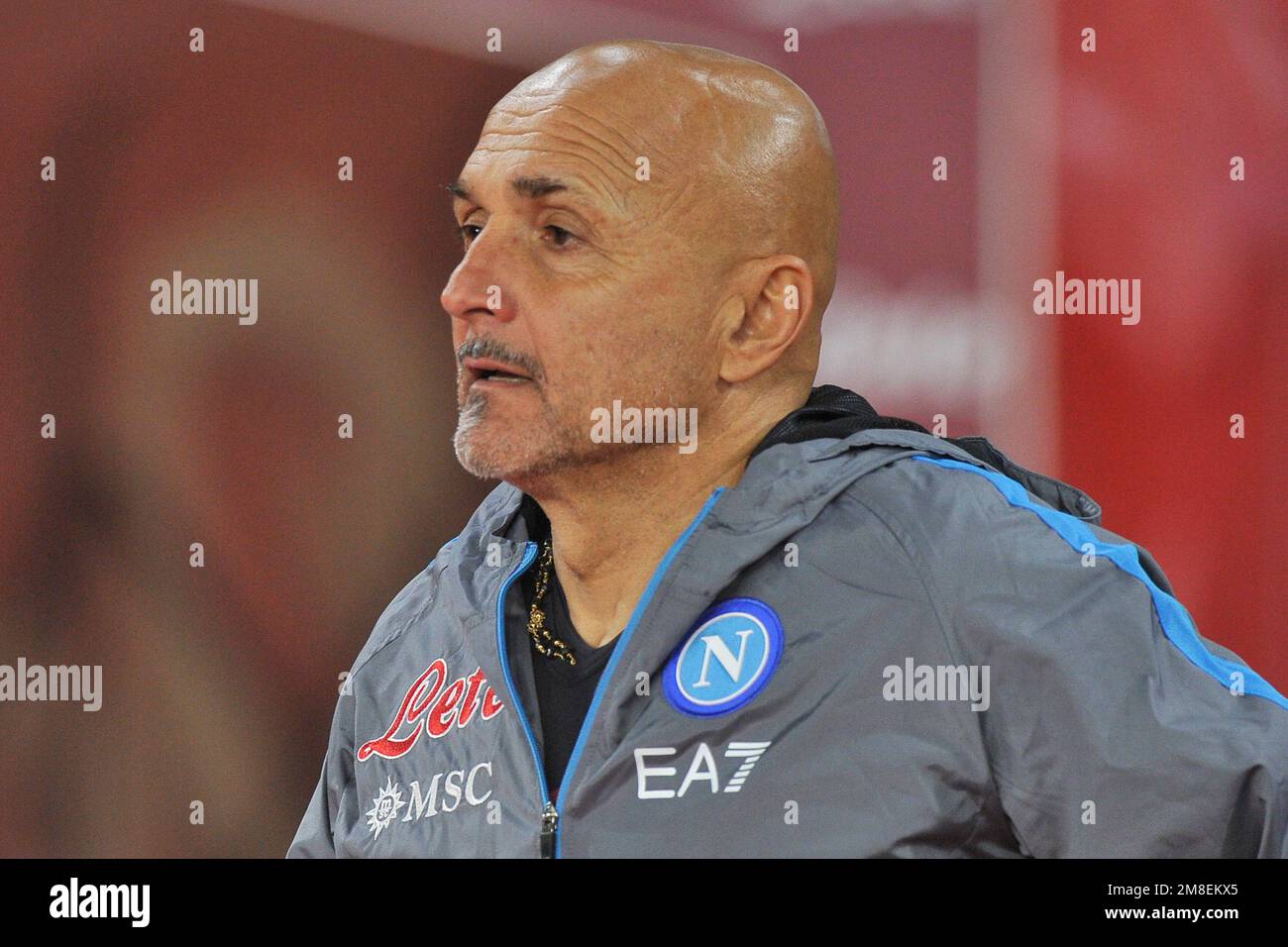 Naples, Italy. 13th Jan, 2023. Luciano Spalletti coach of Napoli ...