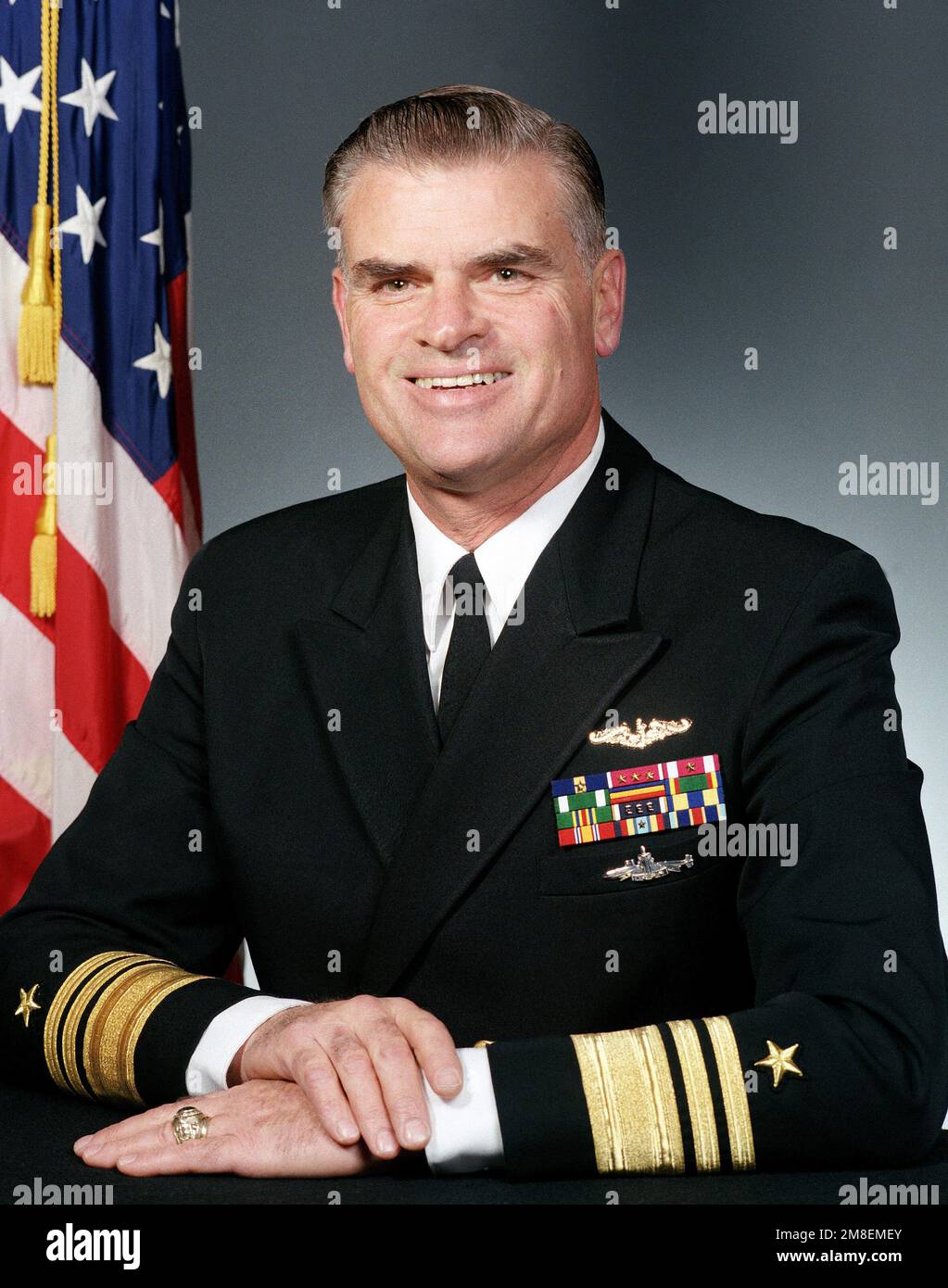 Vice Admiral Roger F. Bacon, USN (uncovered). Country: Unknown Stock ...