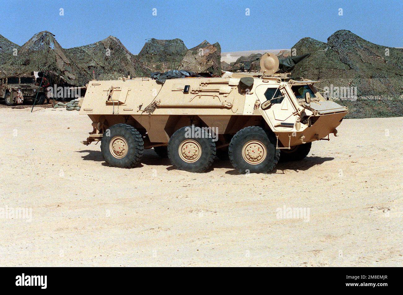 A right side view of an M-93 Fox Nuclear-Biological-Chemical (NBC ...