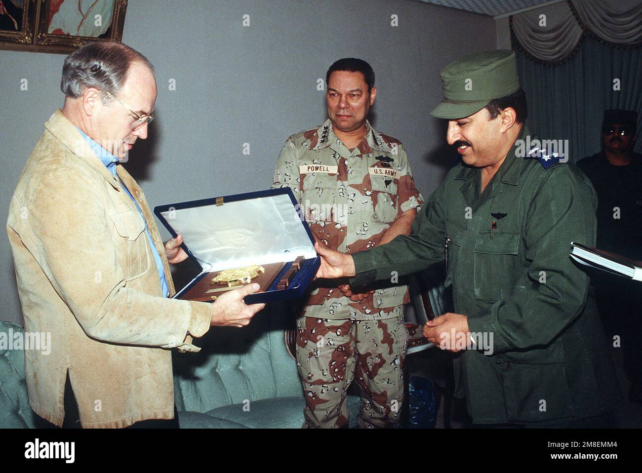 Brig. GEN. Abdul Aziz Bin Khalid Al-Sudairi, commander of Joint Forces ...