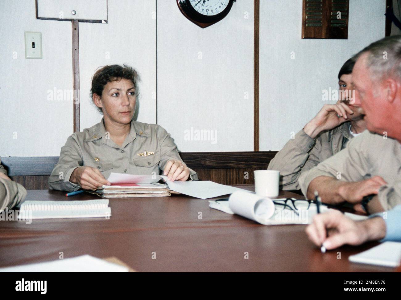 LCDR Darlene M. Iskra, commanding officer of the salvage ship USS ...