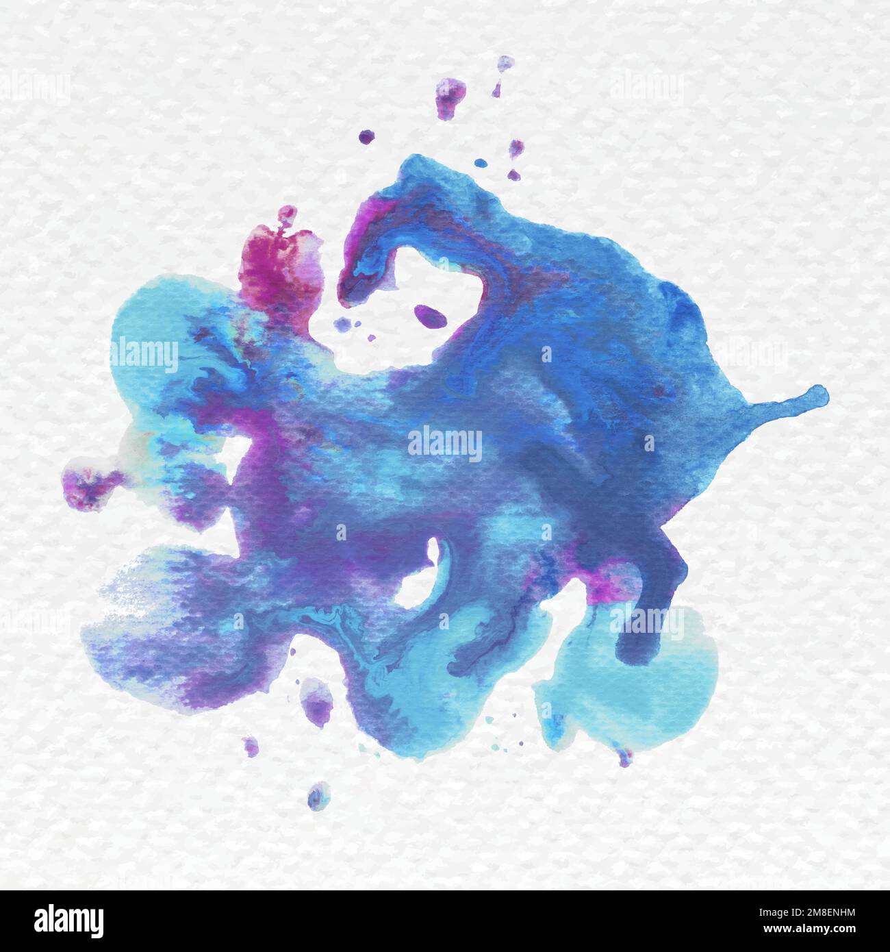 Pink watercolor splash hi-res stock photography and images - Alamy