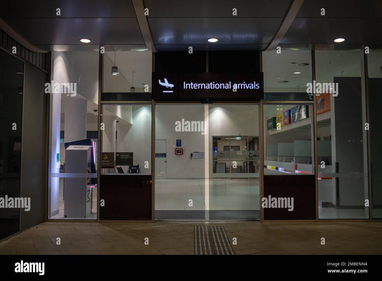 Perth International Airport Stock Photo - Alamy