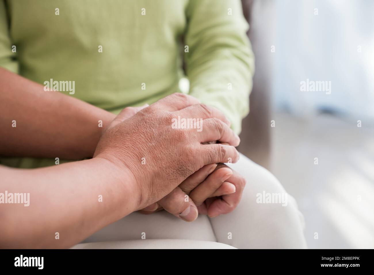 Hand in hand Stock Photo - Alamy
