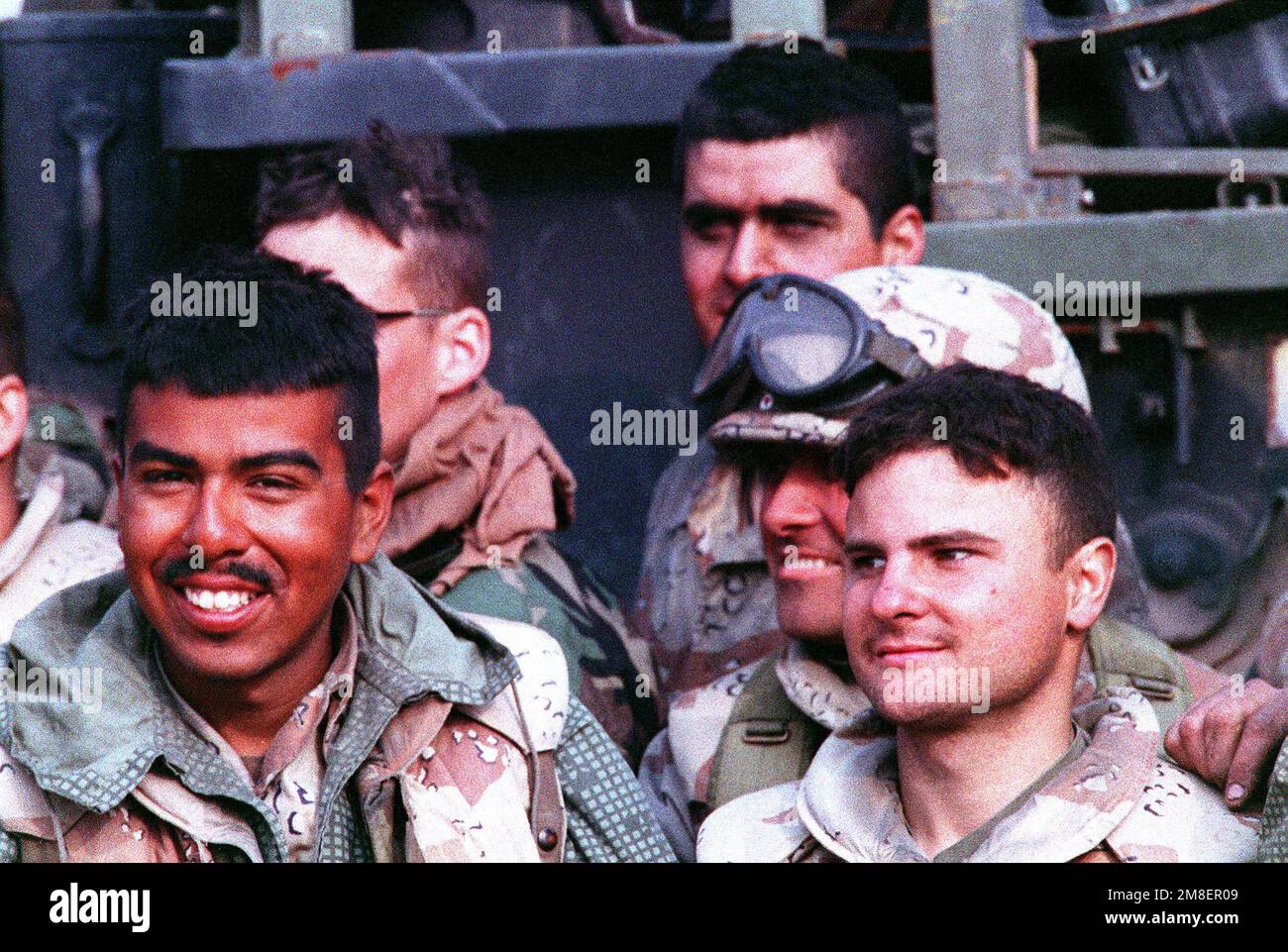 Marines of the 1ST Marine Division gather at Kuwait International ...