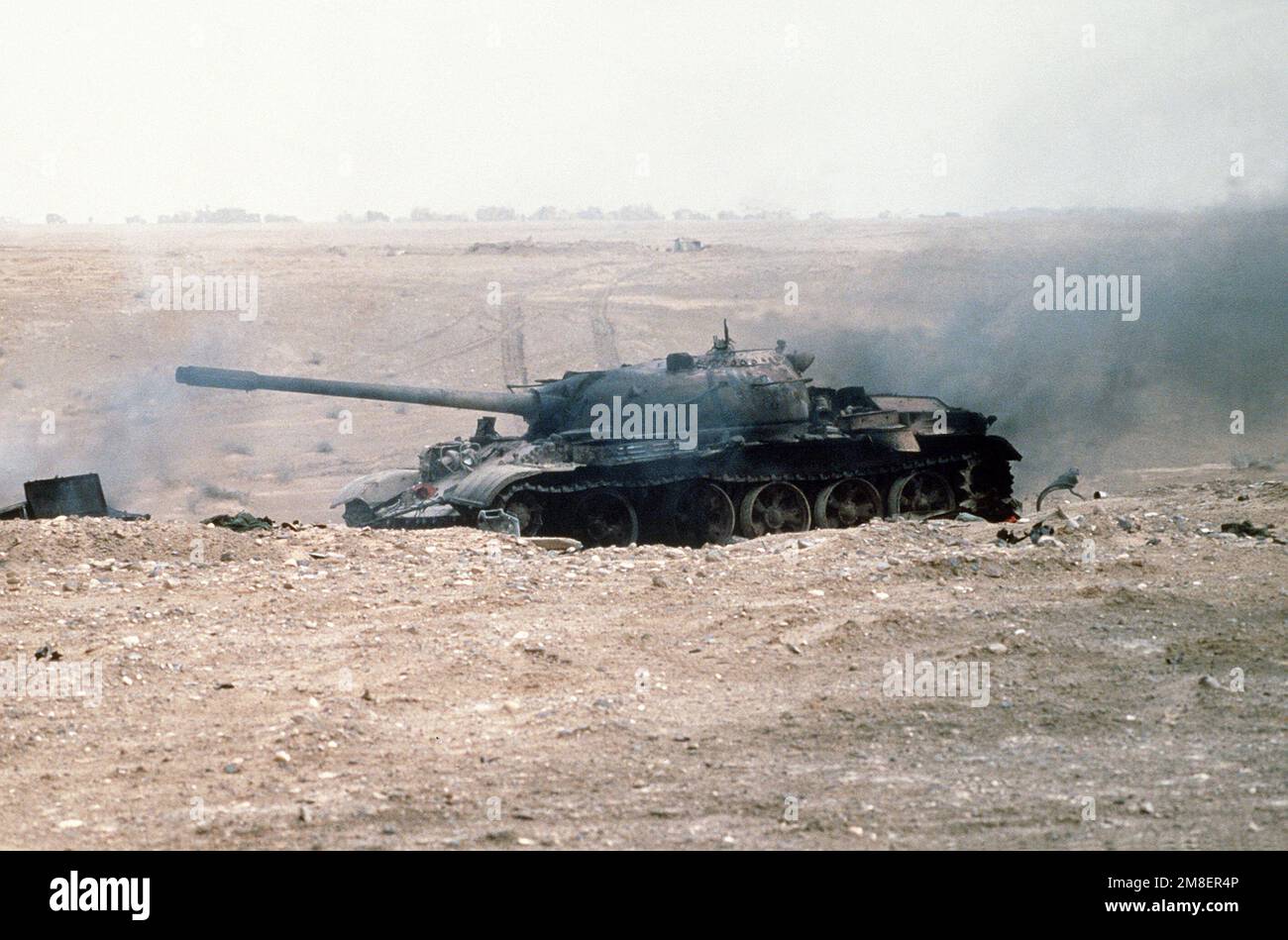 Destroyed tank kuwait hi-res stock photography and images - Alamy