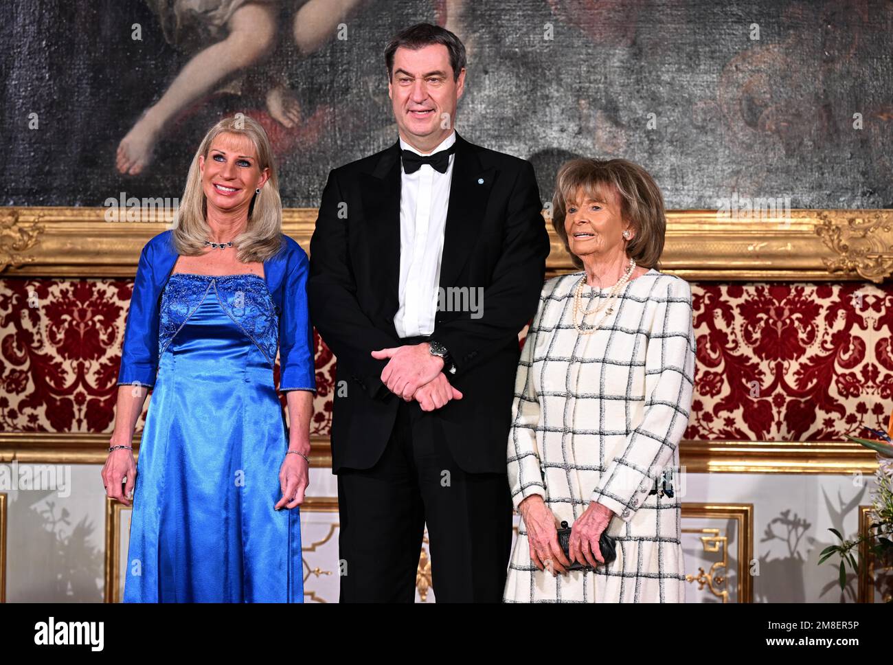 Munich, Germany. 13th Jan, 2023. Markus Söder (CSU), Prime Minister of ...