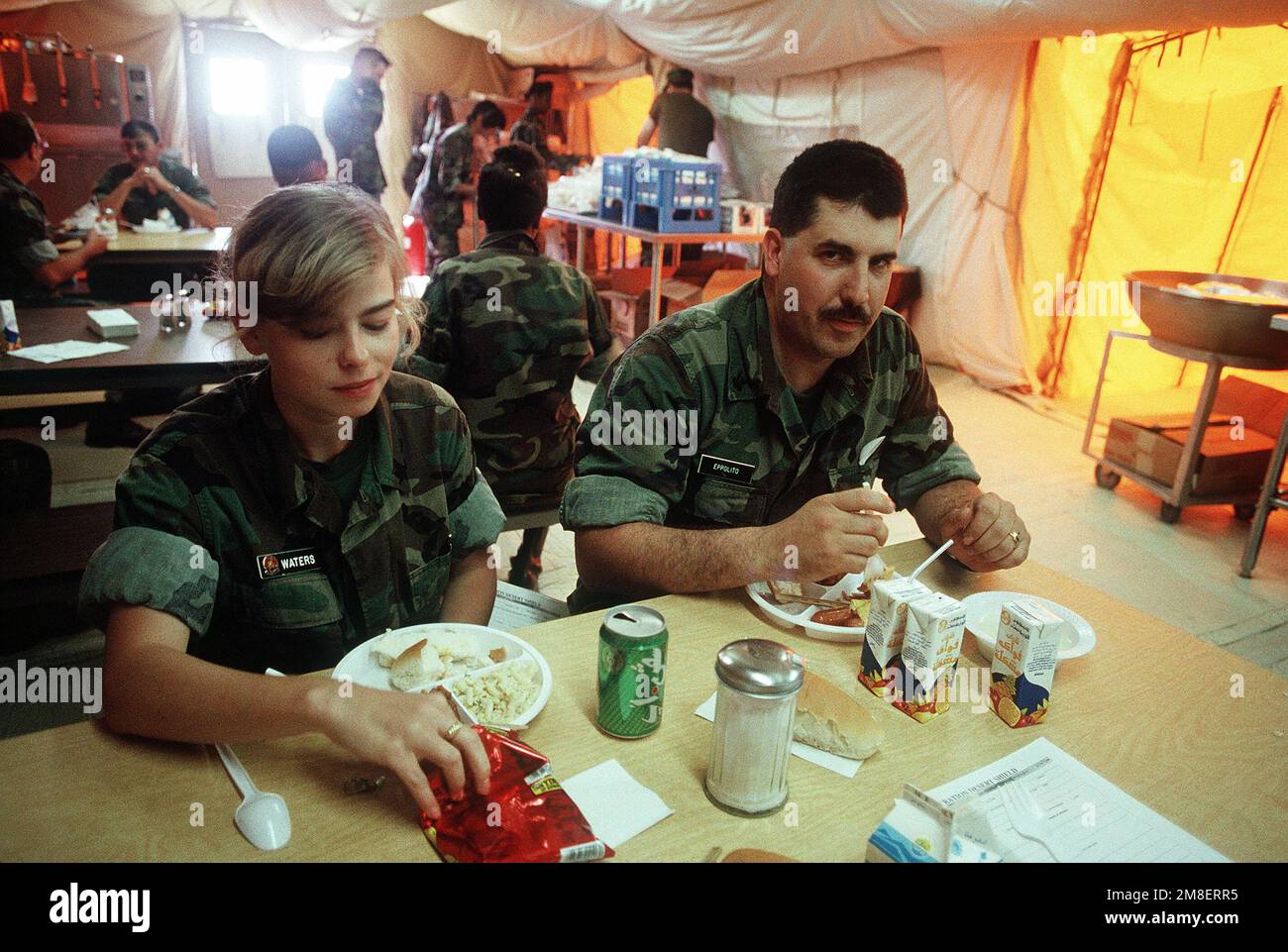 Storekeeper 3rd Class Diedra Waters and Hospital Corpsman 2nd Class ...