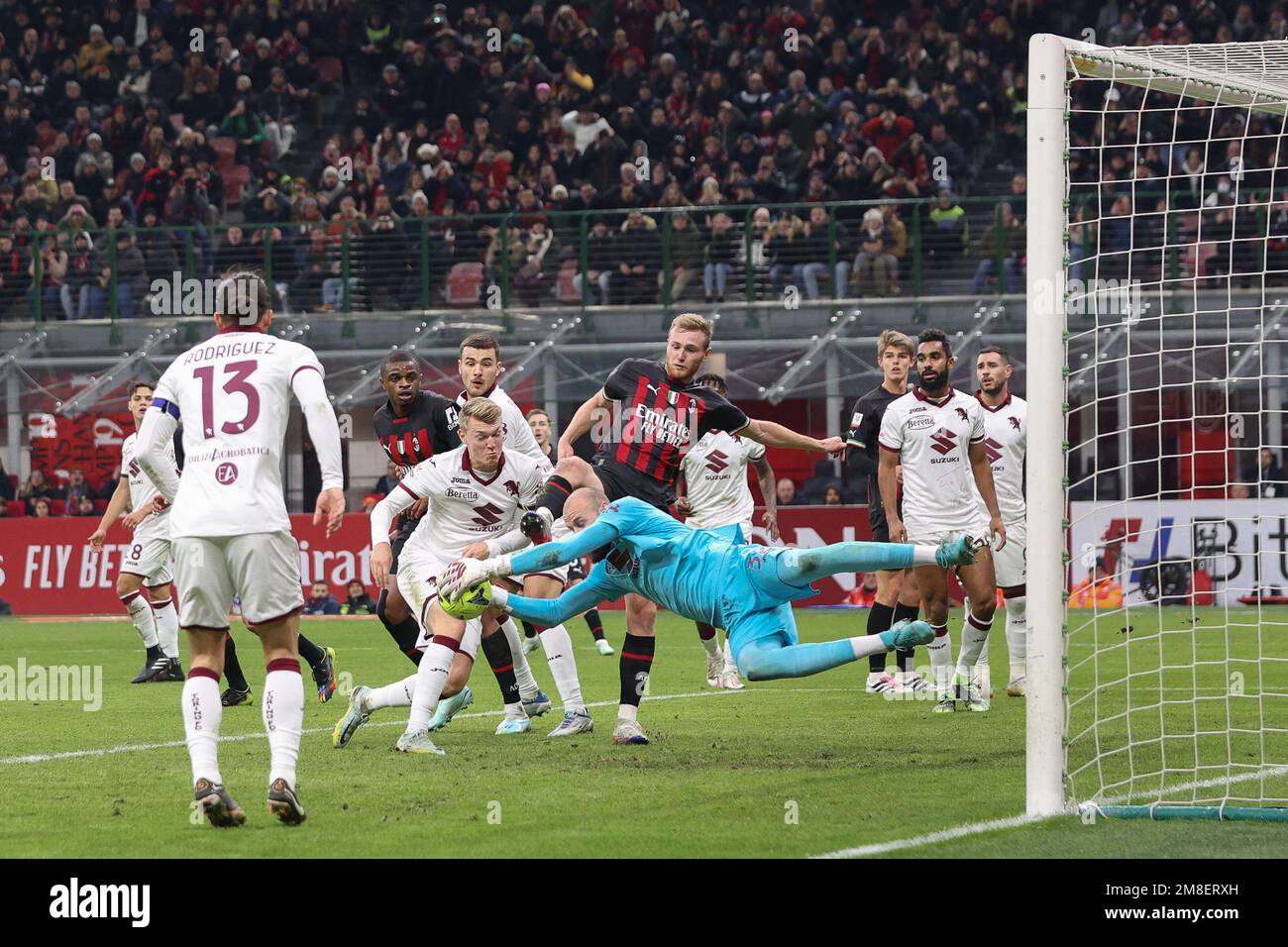 Milan, Italy. 11th Jan, 2023. Italy, Milan, jan 11 2023: Vanja ...