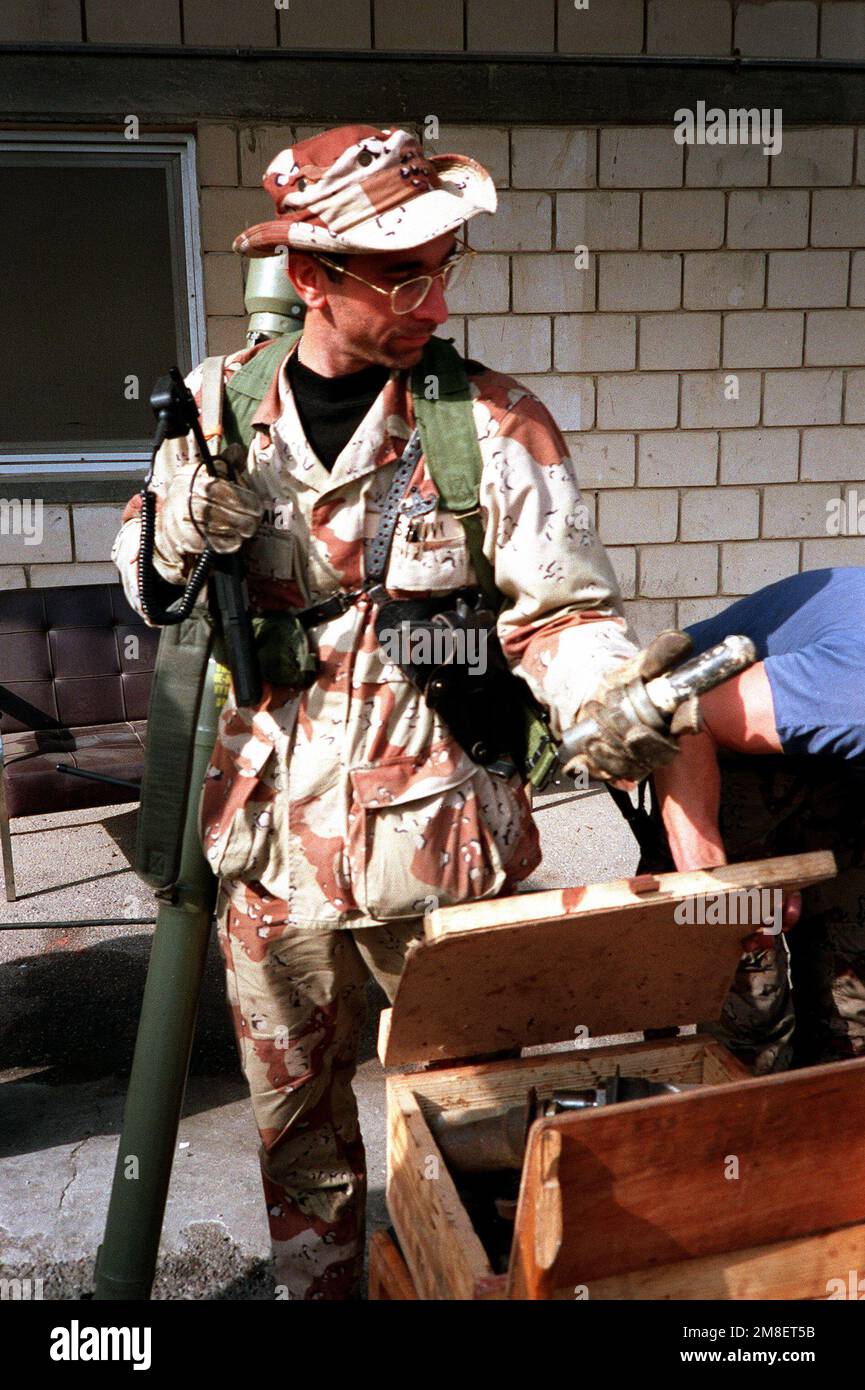 Commander of the british forces during operation desert storm hi-res ...