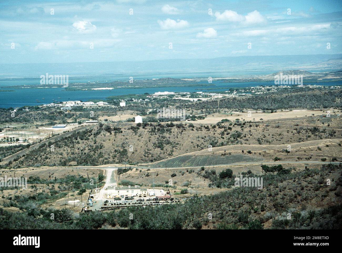 A view of a portion of the naval station. Base: Naval Station ...