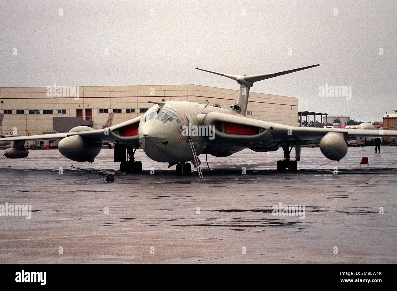 A British Royal Air Force BK Mark 2 Victor tanker aircraft sits at ... A British Royal Air Force BK Mark 2 Victor tanker aircraft sits at ...